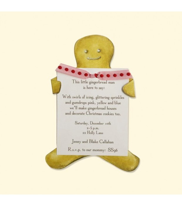 Gingerbread Man card