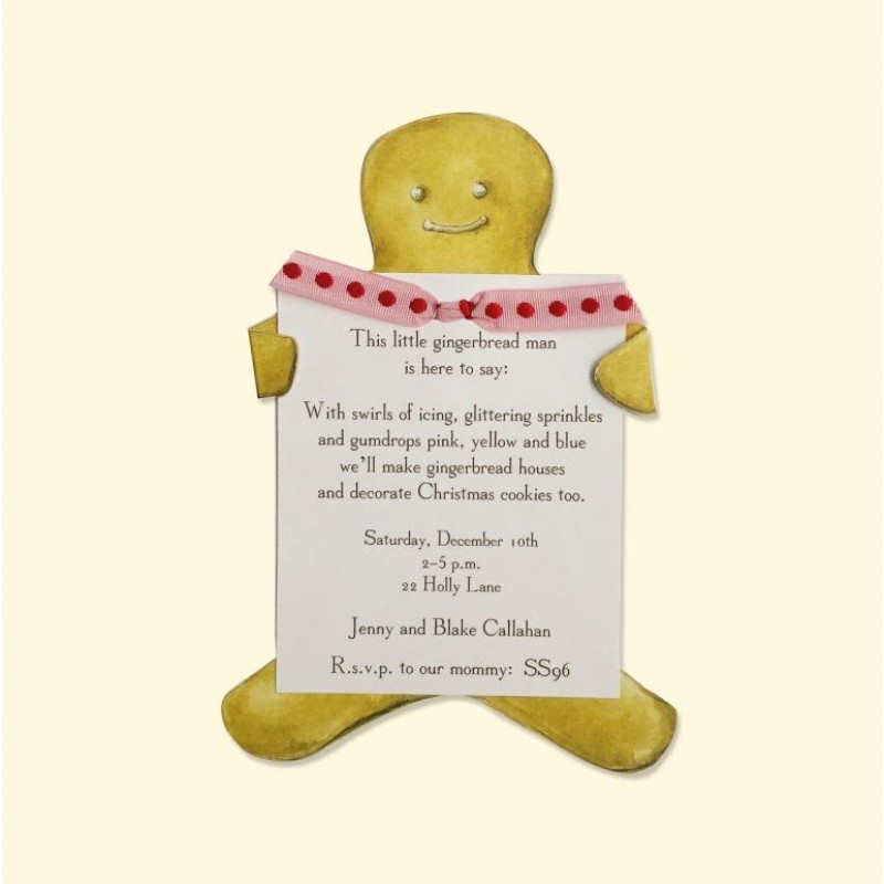 Gingerbread Man card